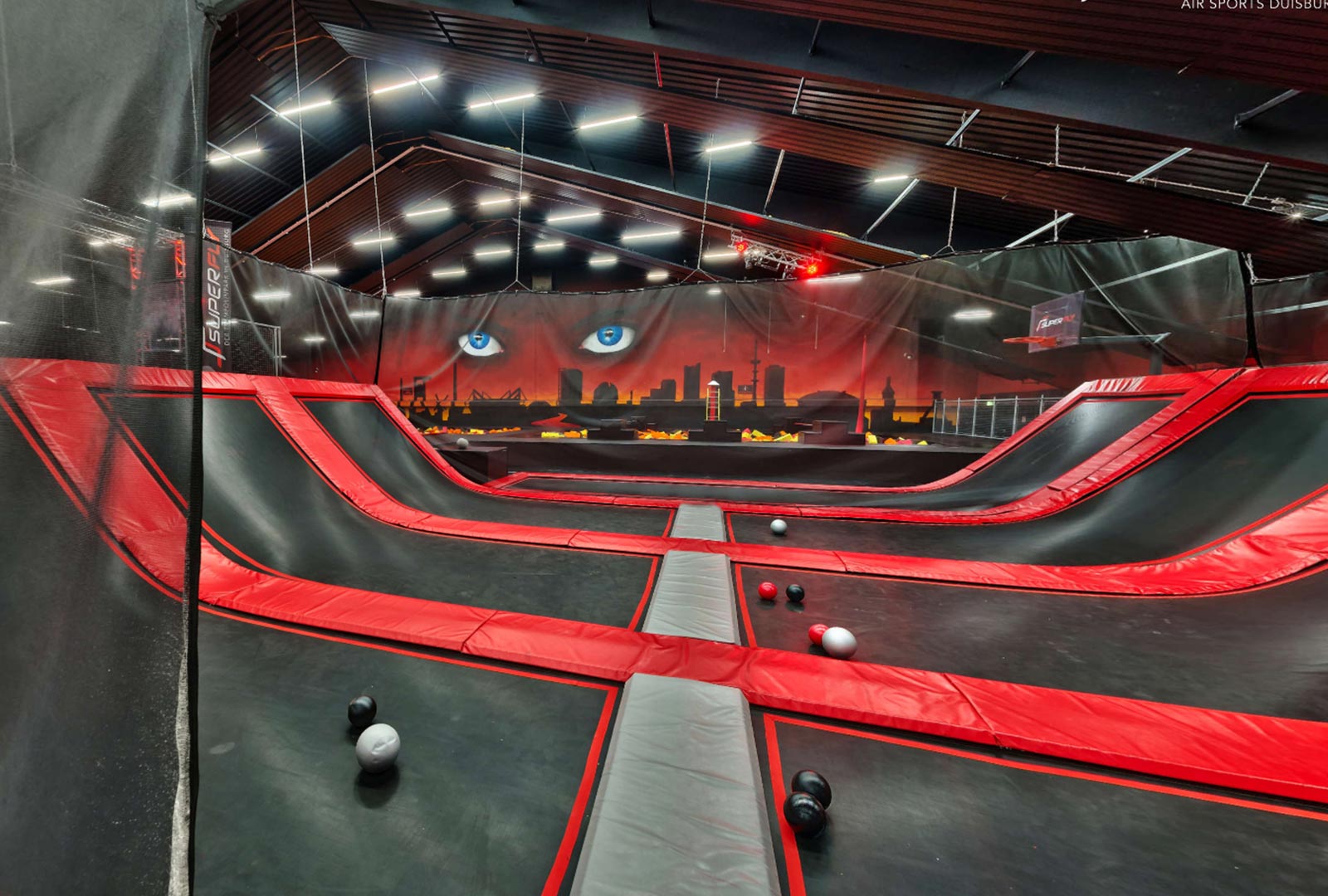 SuperFly Ruhr Trampoline Park - Duisburg | Fun Factory Studio ...